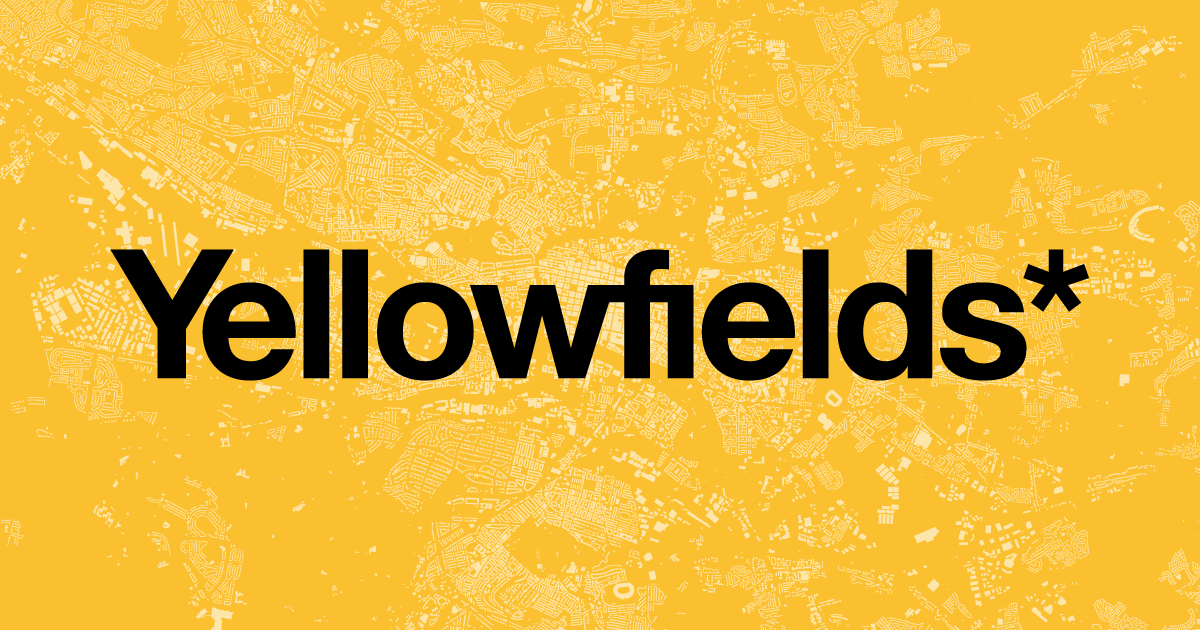Cartography + Graphic Design + Wayfinding // Yellowfields*